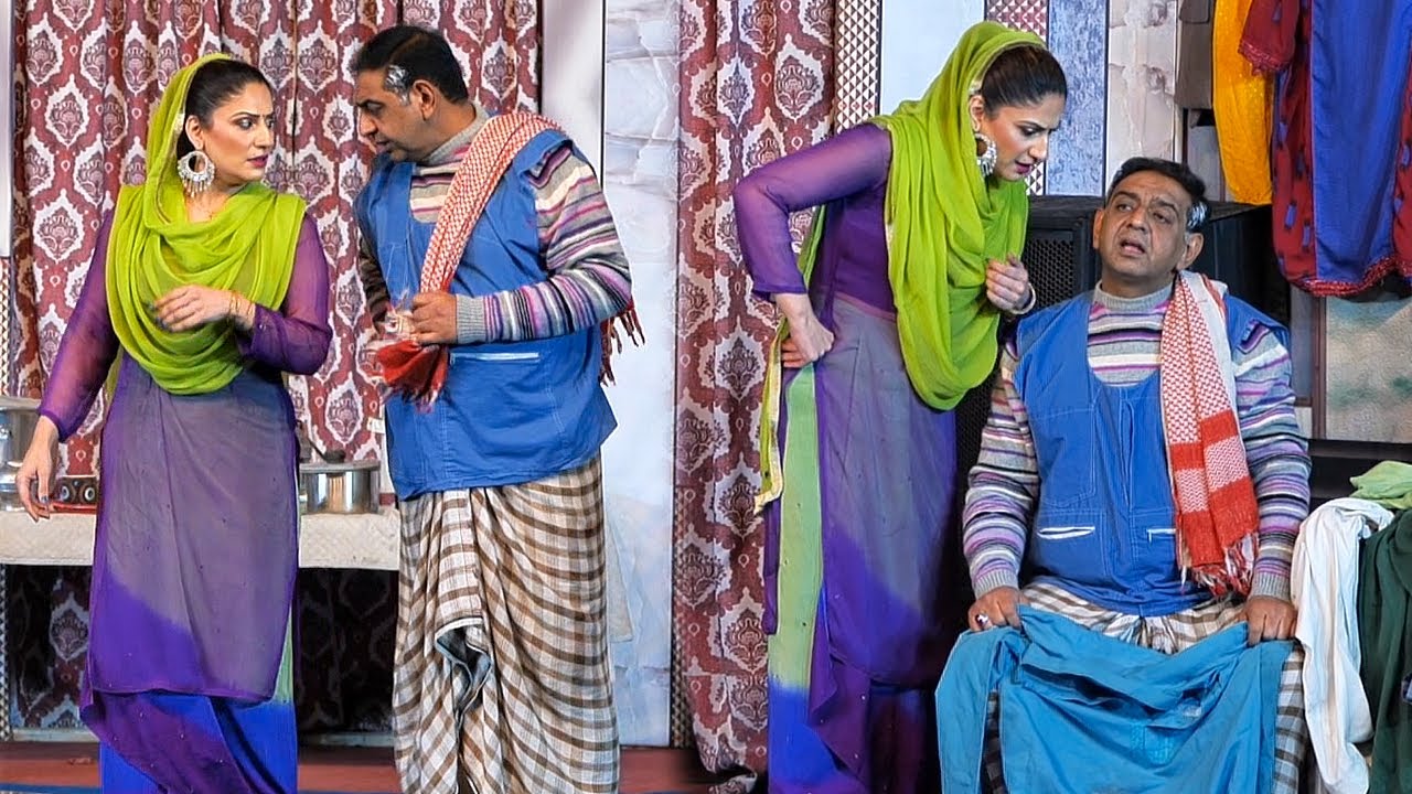 Sonam Chaudhary With Shari Khan & Hussnain kamal | New Best Comedy ...