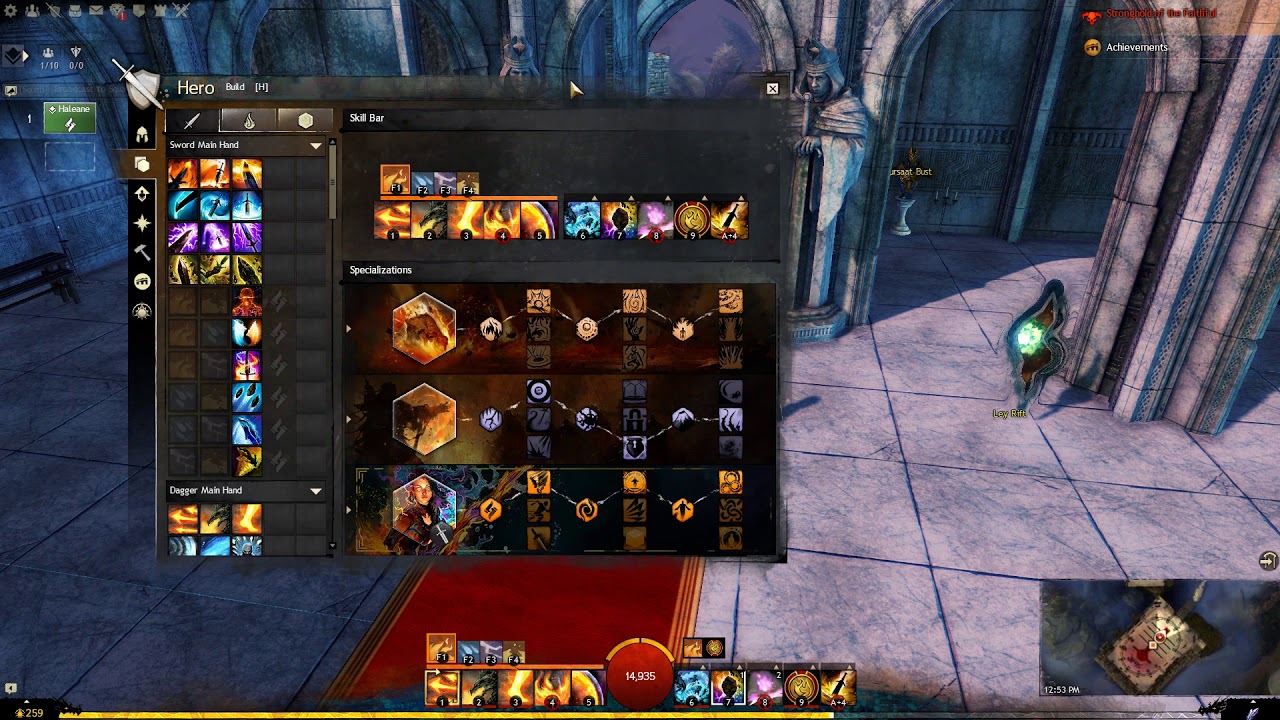 Guild Wars 2 - Dec 2017 My Elementalist Condition Weaver - YouTube
