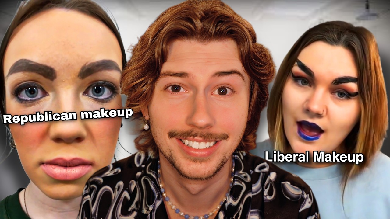 The Republican Makeup vs Liberal Makeup WAR - YouTube
