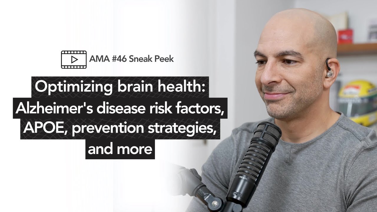 Optimizing brain health: Alzheimer's risk factors, APOE, & prevention strategies [AMA 46 sneak ...