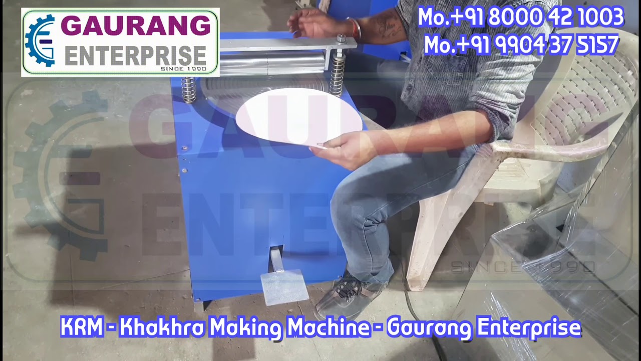 Khakhra Machine | Khakhra Making Machine | Fully Automatic | KMM800T ...