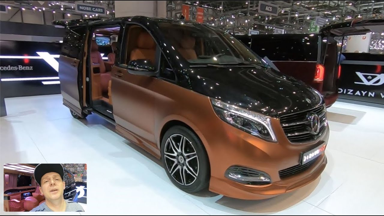 Dizayn VIP luxury shuttle van bus Mercedes Benz V-class 7-seater ...