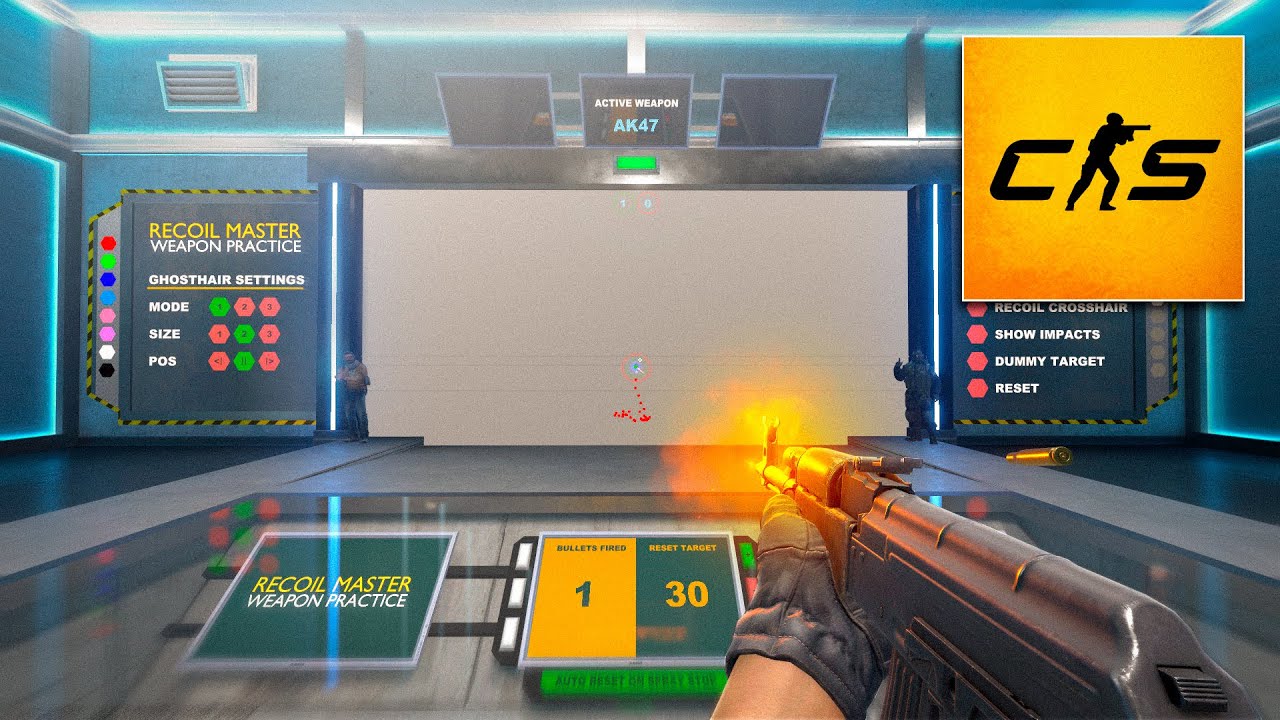 how to TRAIN SPRAY in CS2... Best training map! - YouTube