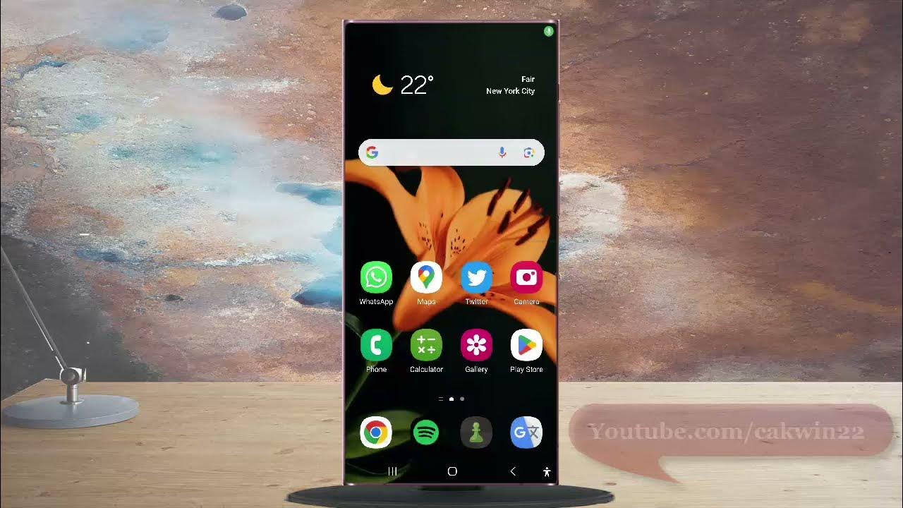 Samsung Galaxy S23 Ultra : How to enable color inversion feature to ...