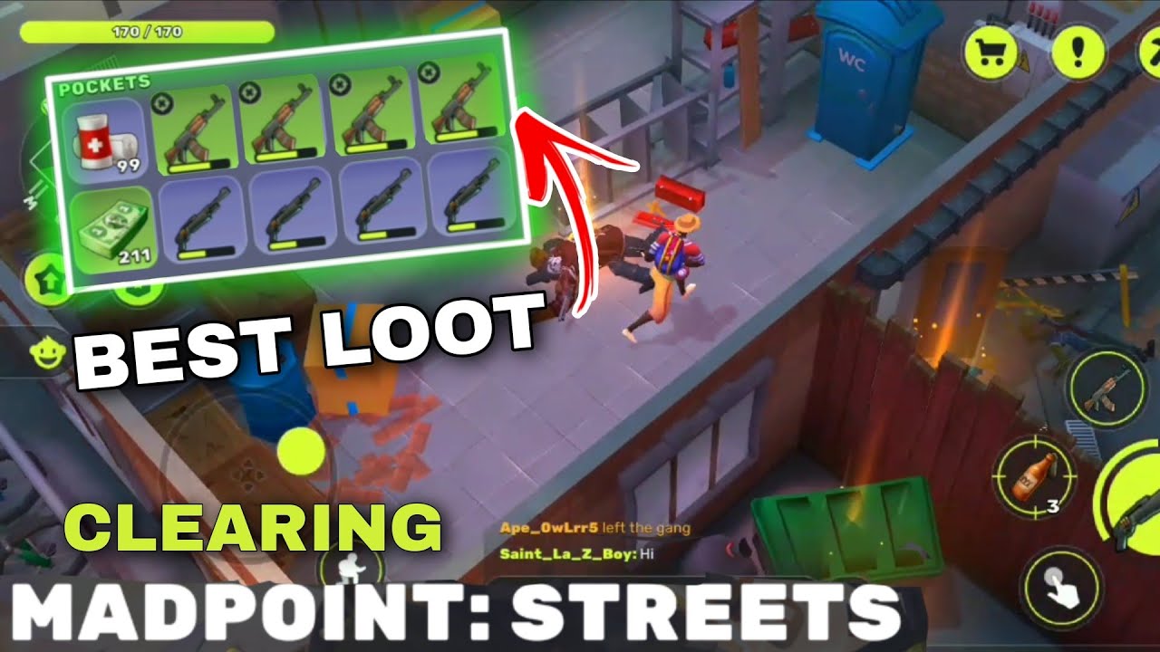 Clearing Mad Point Streets Zone SOLO! In Epic Ape Madness - YouTube