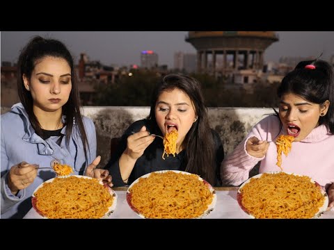 2x Super Spicy Korean Fire Noodles Challenge | Super Spicy Korean Noodles Competition |