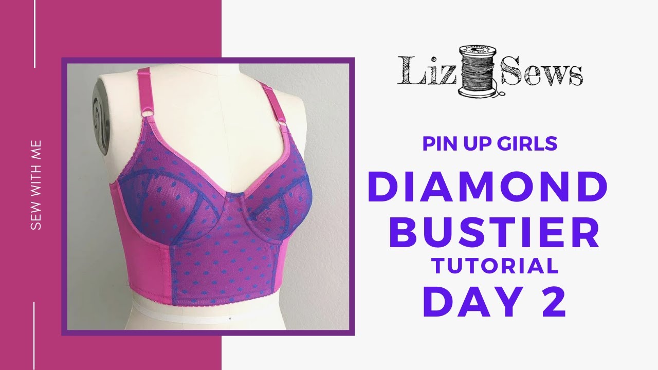 Diamond Bustier Tutorial Day 2 - YouTube