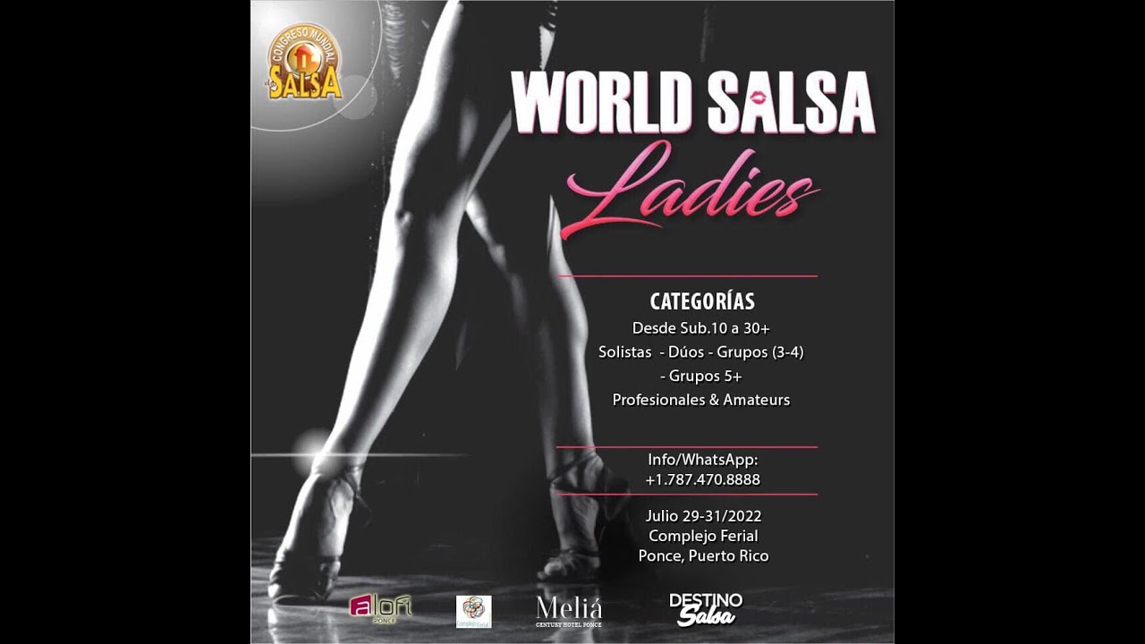 World Salsa Ladies - Day 1 - YouTube
