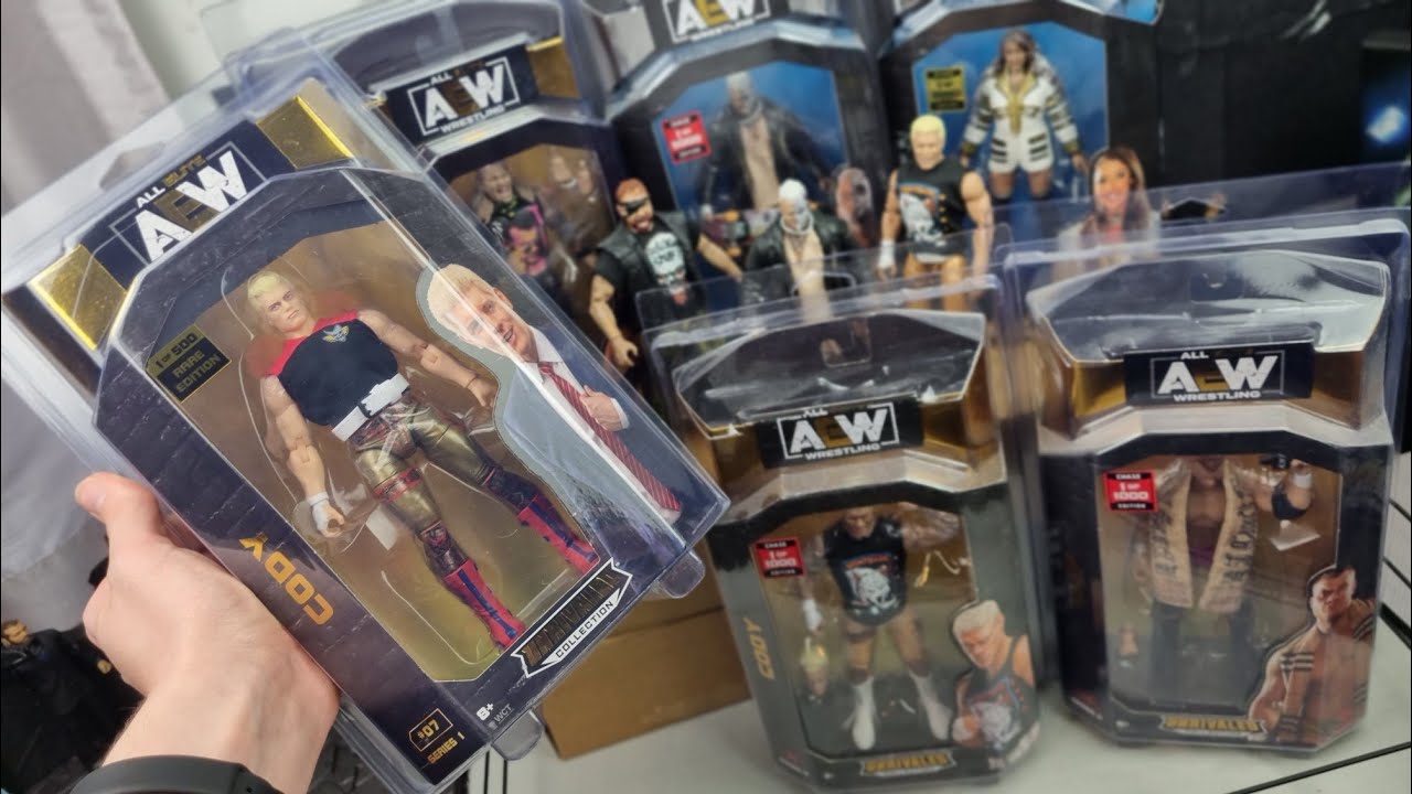 AEW CHASE FIGURE COLLECTION & HOW I GOT THEM! - YouTube