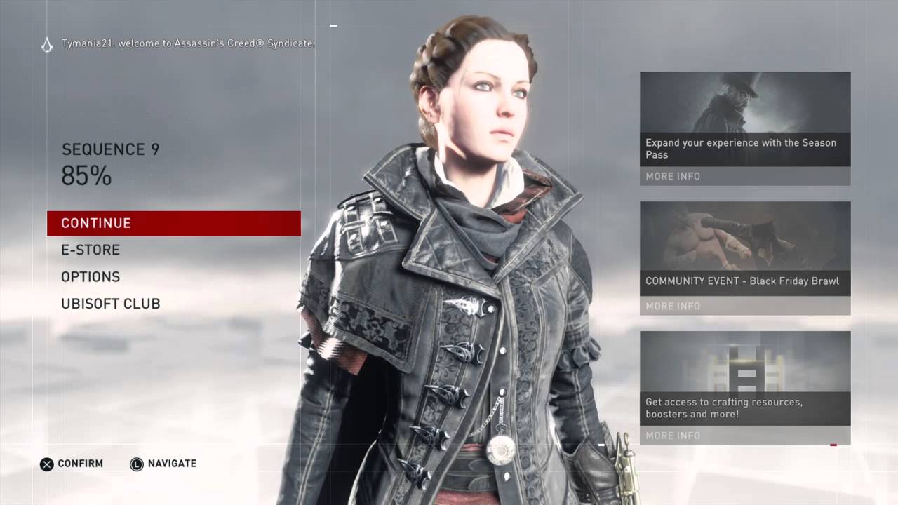 Assassin's Creed® Syndicate_Main menu theme - YouTube