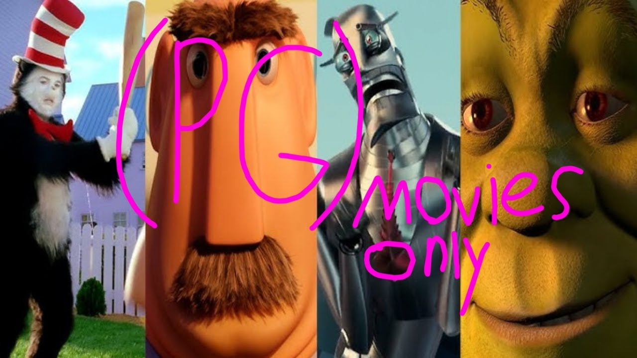 1 Second from 33 Animated Movies (PG) Movies Only - YouTube