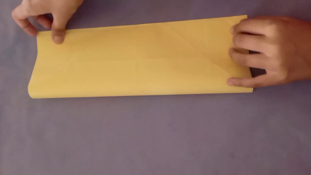 DIY. surprised pull tab origami envelope - YouTube