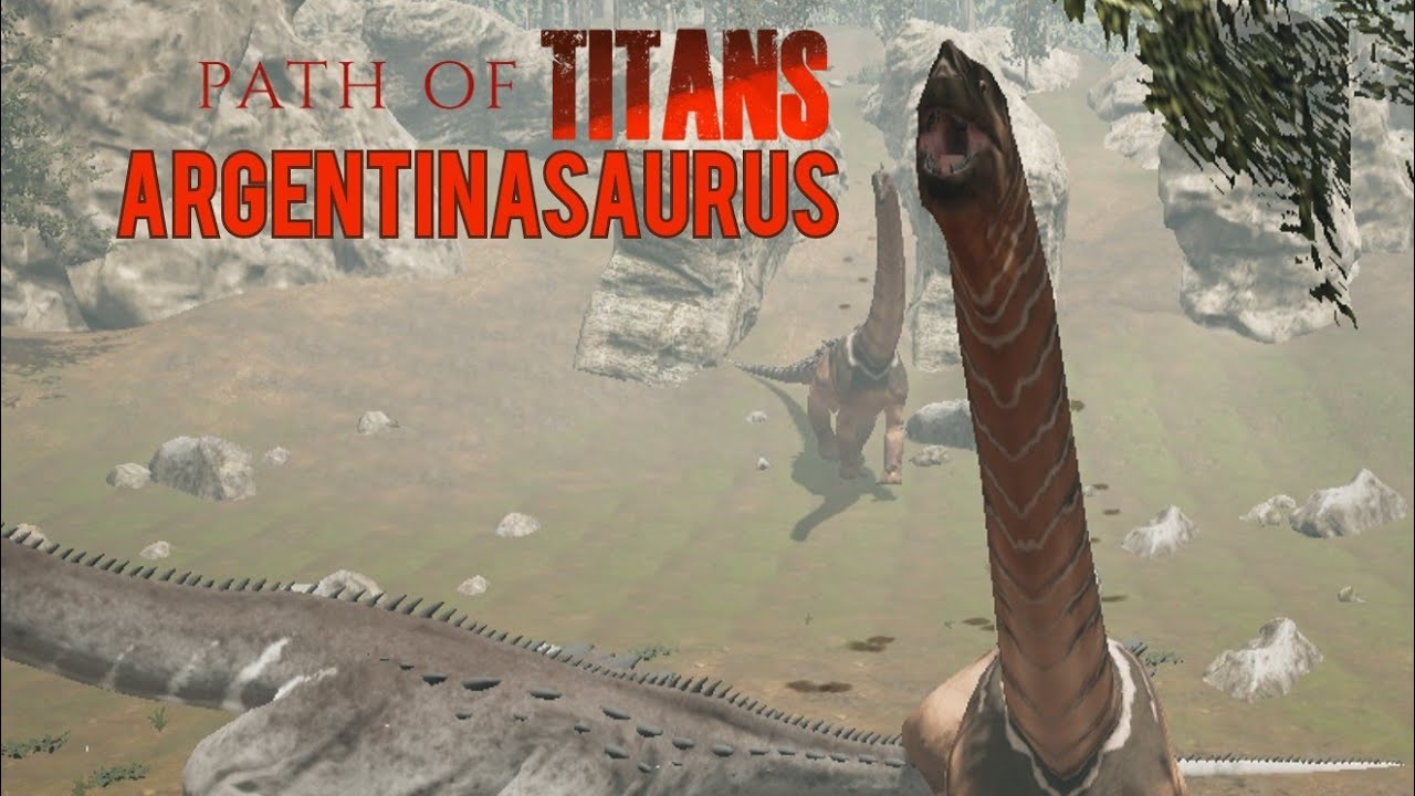 Argentinosaurus in Path of Titans - YouTube