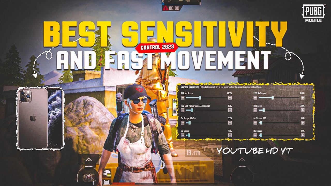 New Best Sensitivity settings for Pubg Mobile Perfect sensitivity Low ...
