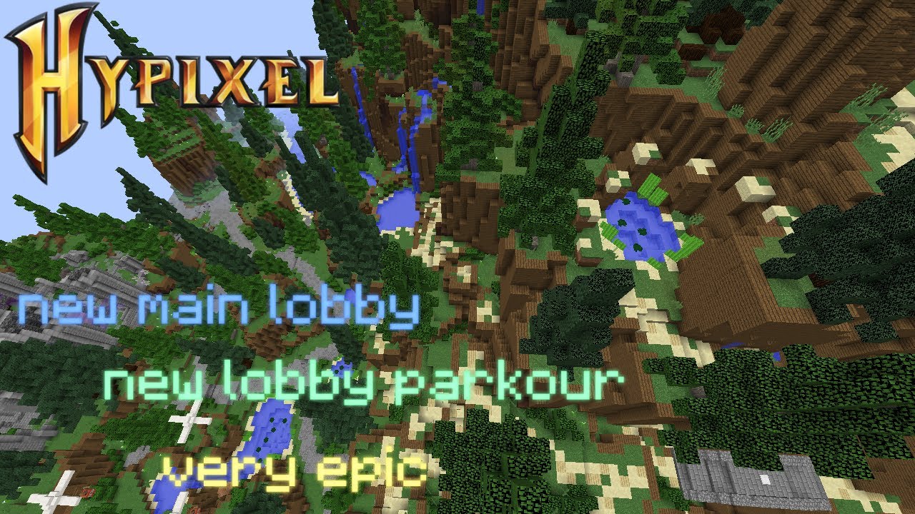 new hypixel main lobby parkour poggers - YouTube