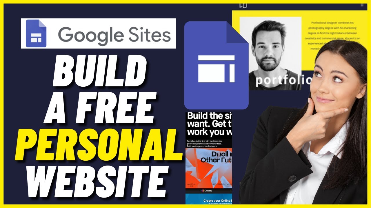 Google Sites - Build a Free Personal Website - YouTube