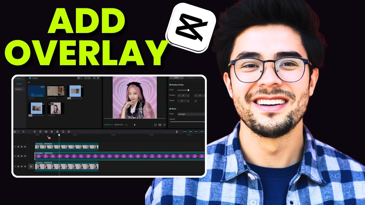 How to Add Overlay in CapCut PC (Step by Step) - YouTube