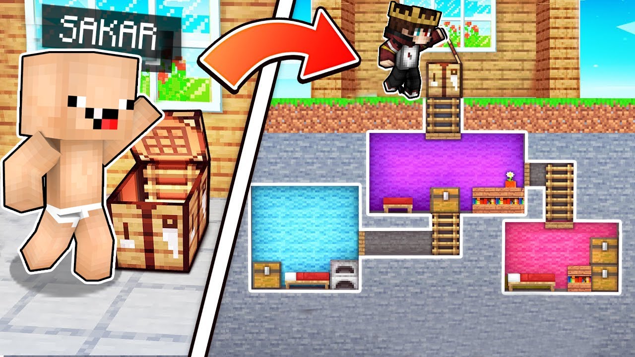 SAKAR VS MİNECRAFT #57 😱 - Minecraft - YouTube