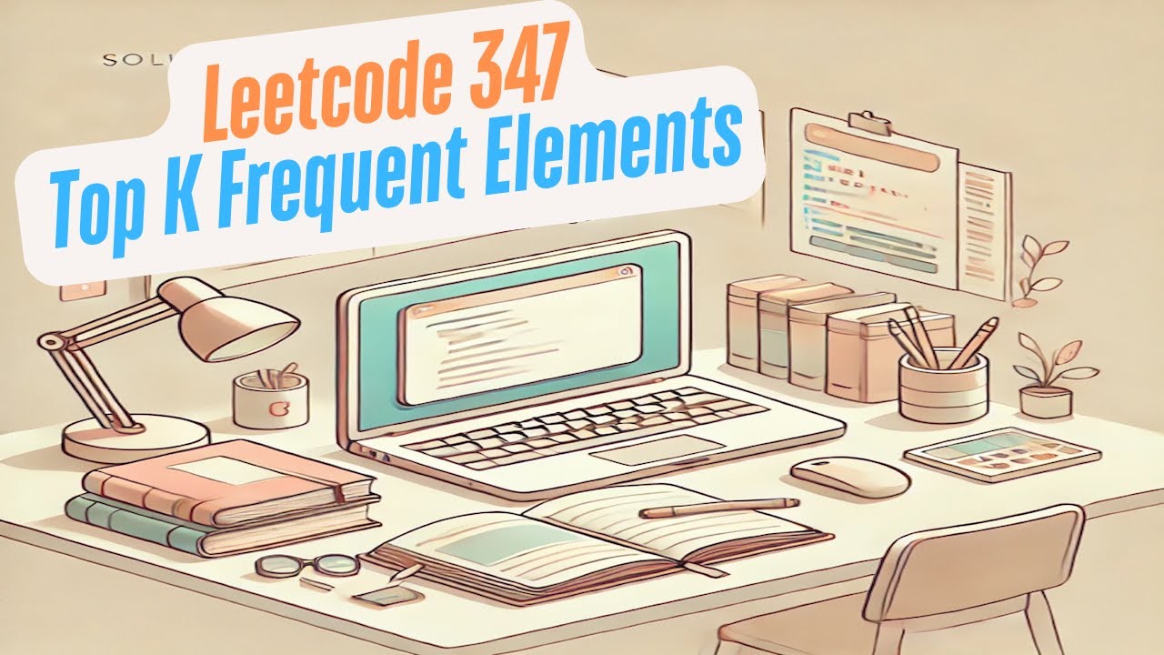 Top K Frequent Elements Leetcode 347 Heap Explained Youtube