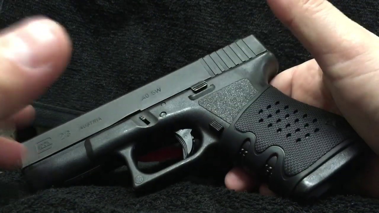 Glock 23 Gen2.40 Part II; the NY1 trigger - YouTube