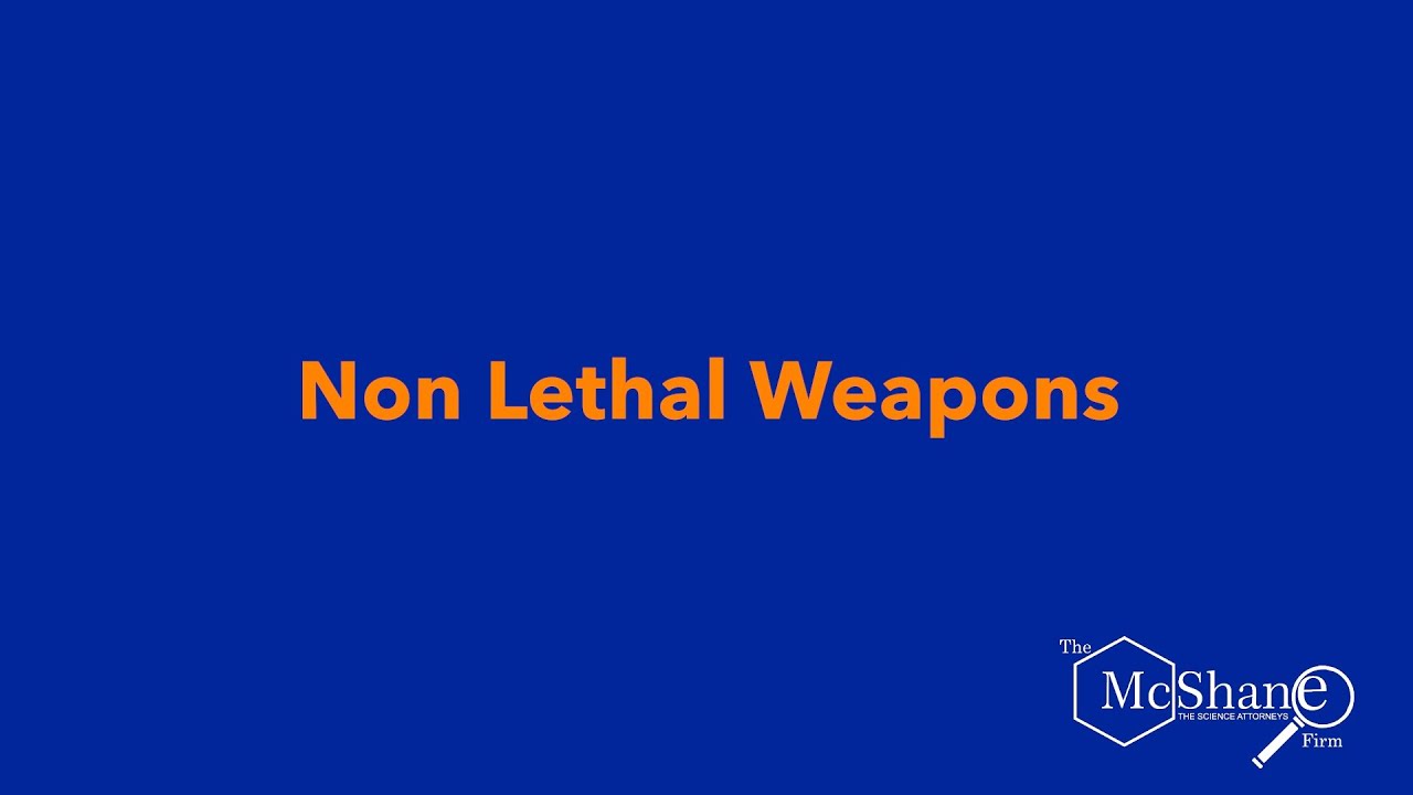 Non Lethal Weapons - YouTube