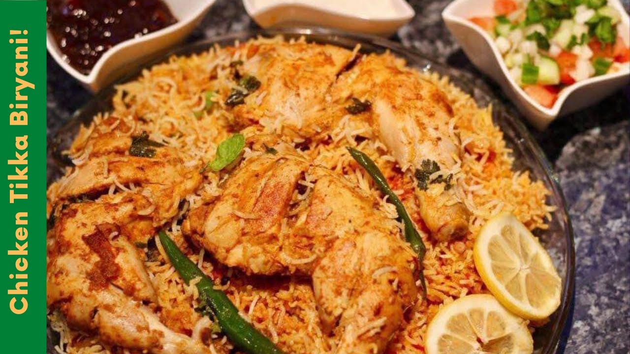 Chicken Tikka Biryani | How to make Smokey Chicken Tikka Biryani || by ...