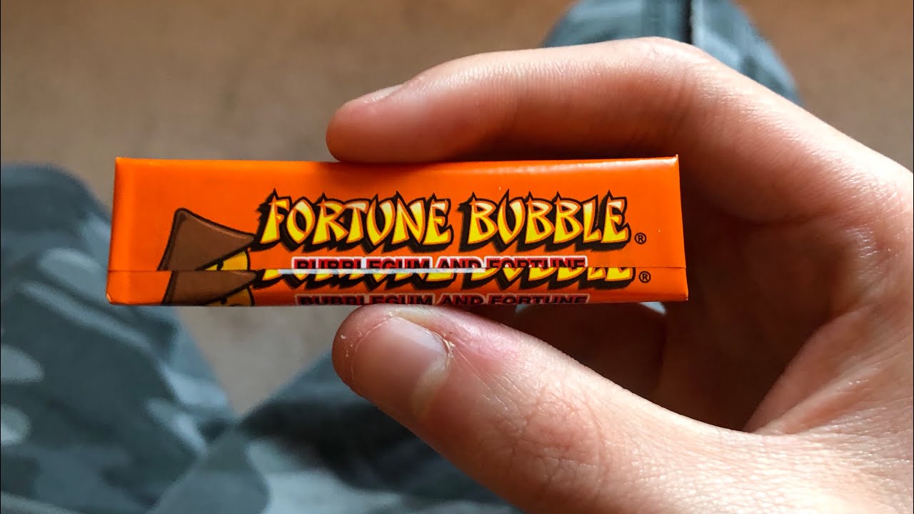 Day 179 - Fortune Bubble Gum - YouTube