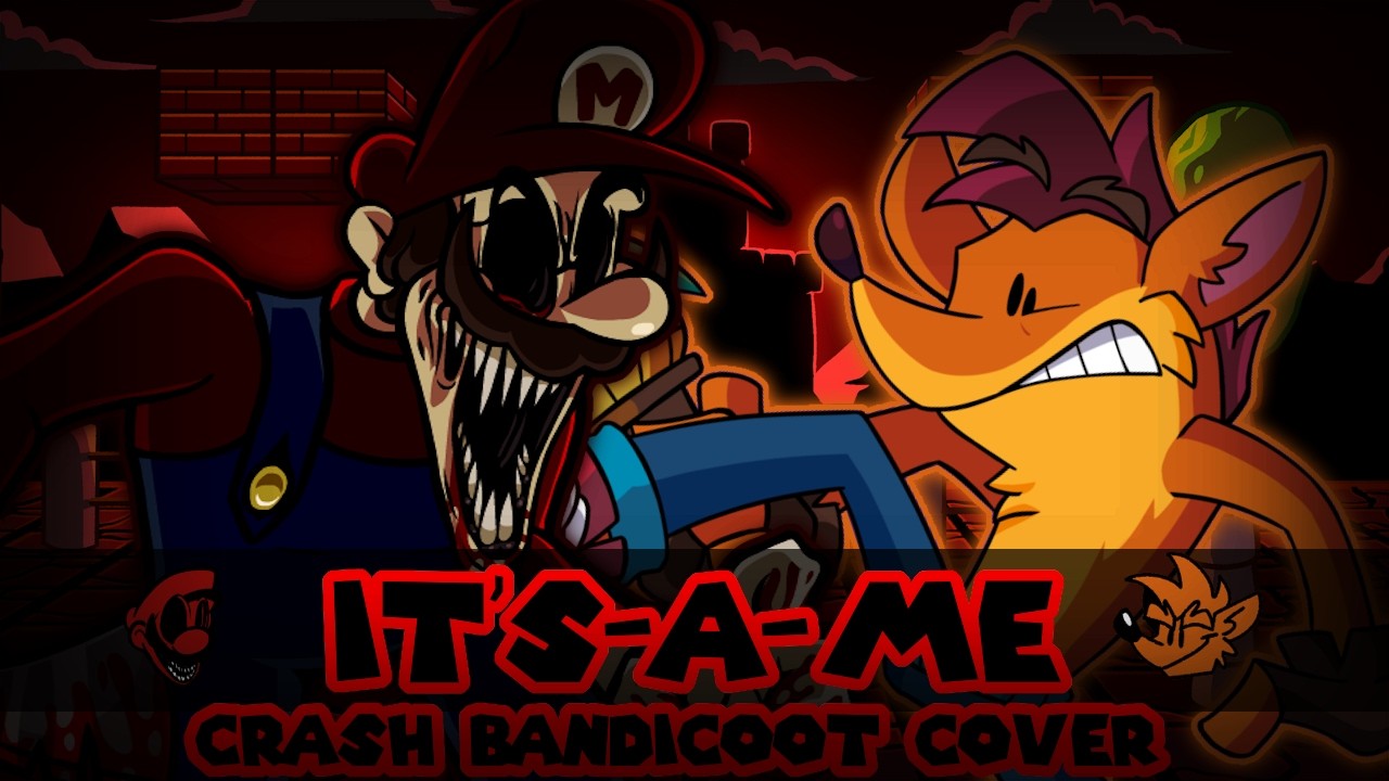Its-A-Me but Crash Bandicoot Sings It! | Friday Night Funkin' - YouTube