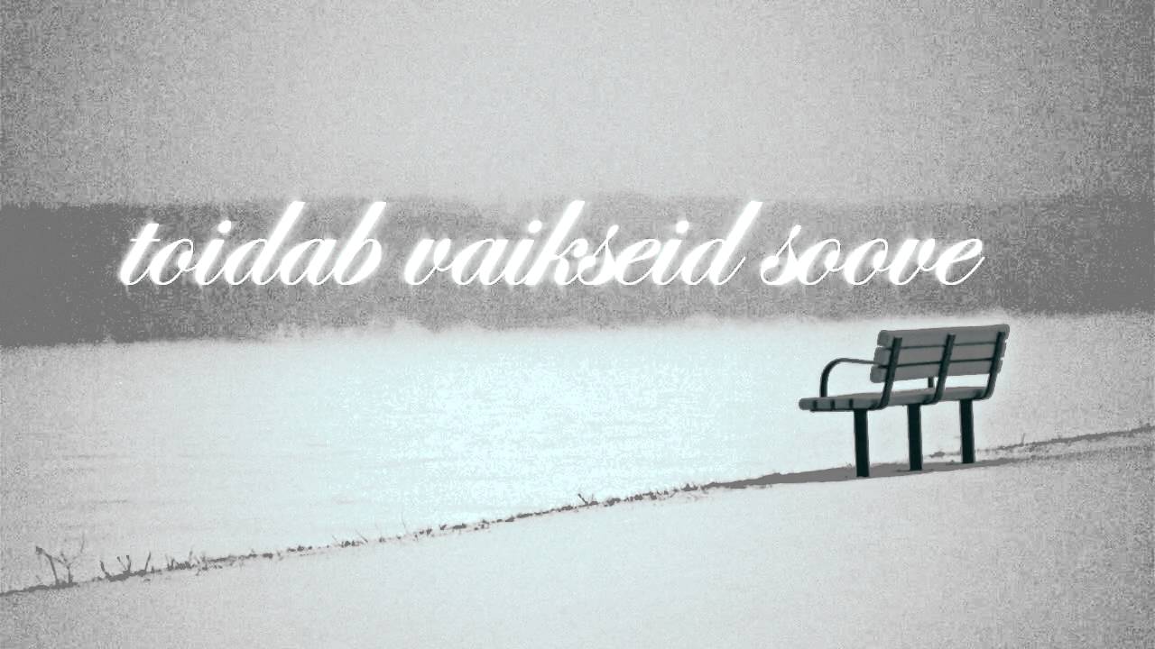 Rosanna Lints - Vaikselt - YouTube
