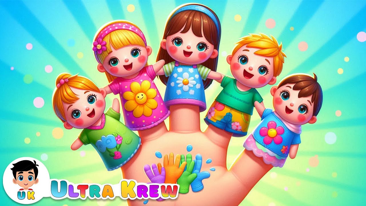 Finger Family Song | Ultra Krew Nursery Rhymes & Kids Songs - YouTube