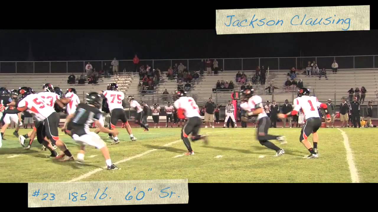 #23 Jackson Clausing 2012 - Stansbury Stallions - Football Highlights ...
