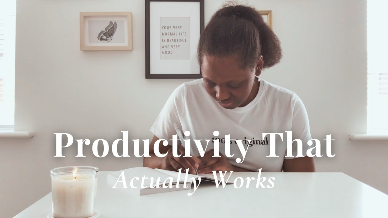 7 Realistic Productivity Habits That Actually Work - YouTube