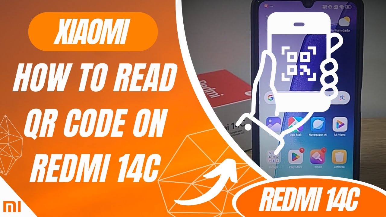 How to read qr code on Redmi 14C - YouTube