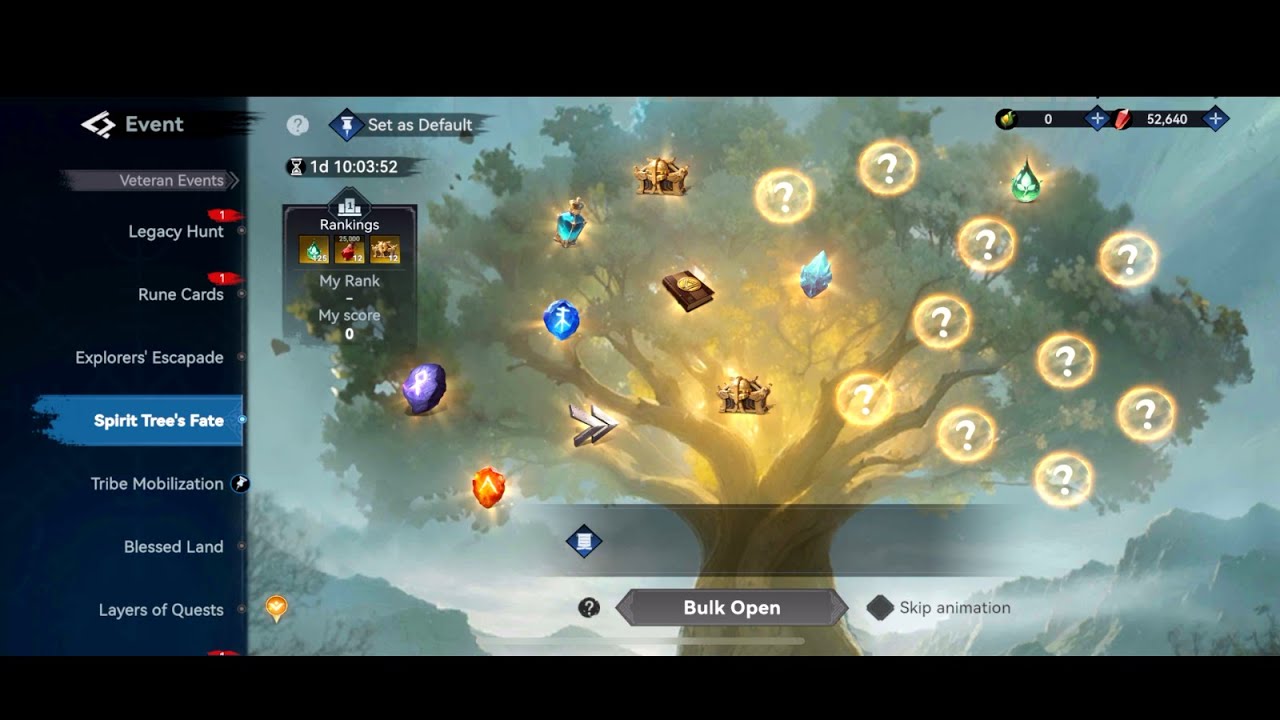 ⚔️ VIKING RISE ⚔️ : : SPIRIT TREE'S TREE FATE 🎄 10K 💎 - YouTube