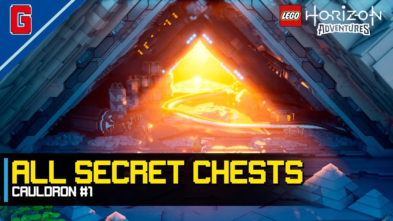 LEGO Horizon Adventures - ALL Chests in Cauldron #1 (A Strange Detour ...