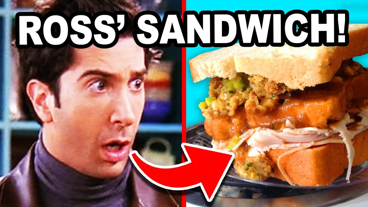 Top 10 Best Food Moments from FRIENDS! - YouTube