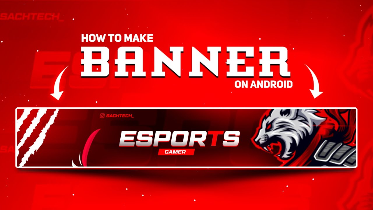 How to Make Gaming Banner on Android | Gaming Banner Kaise Banaye ...