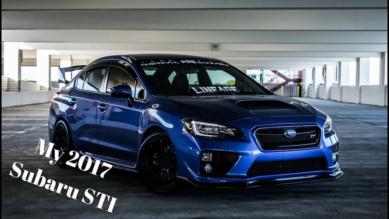 Meet my 2017 Subaru STi - YouTube