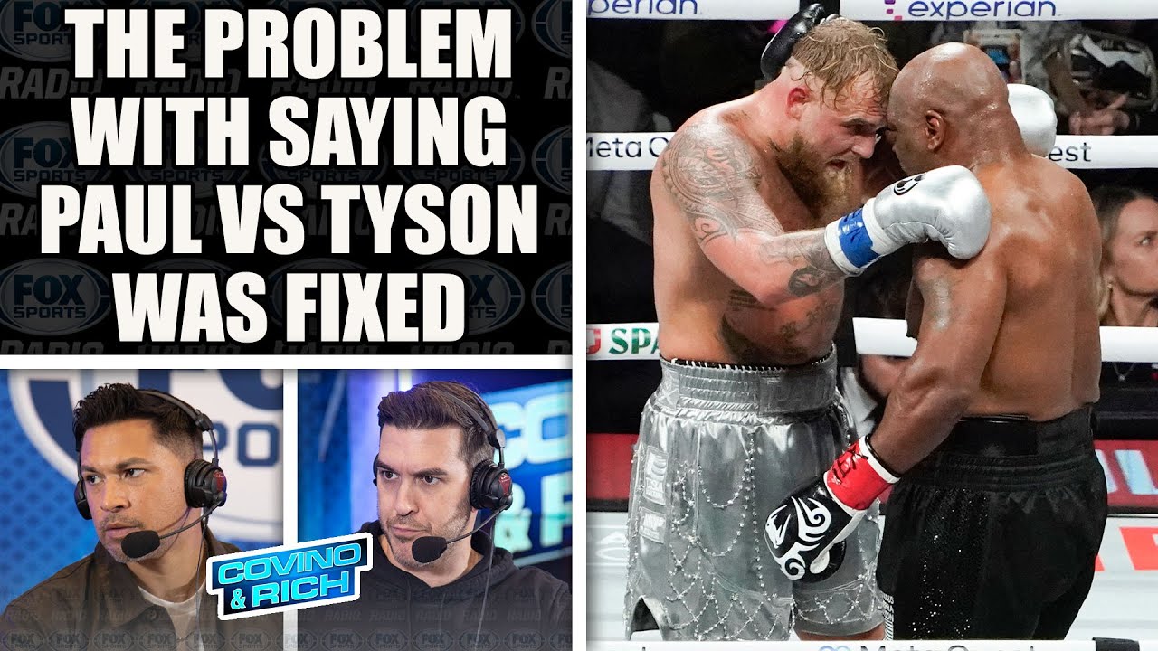 Covino - Jake Paul Showing Mike Tyson Mercy Doesn't Mean the Fight is ...