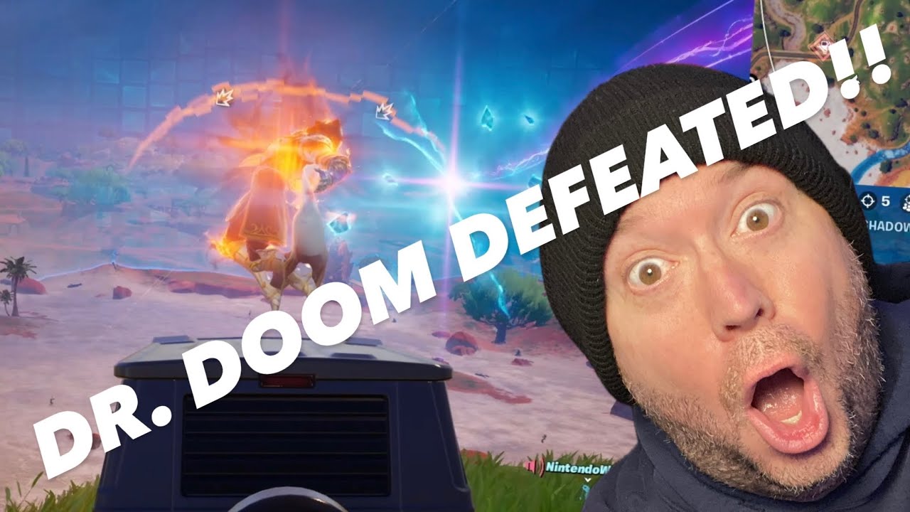 GIANT DR. DOOM DEFEATED!!! - Watch Doom Disintegrate as a Giant Rift ...