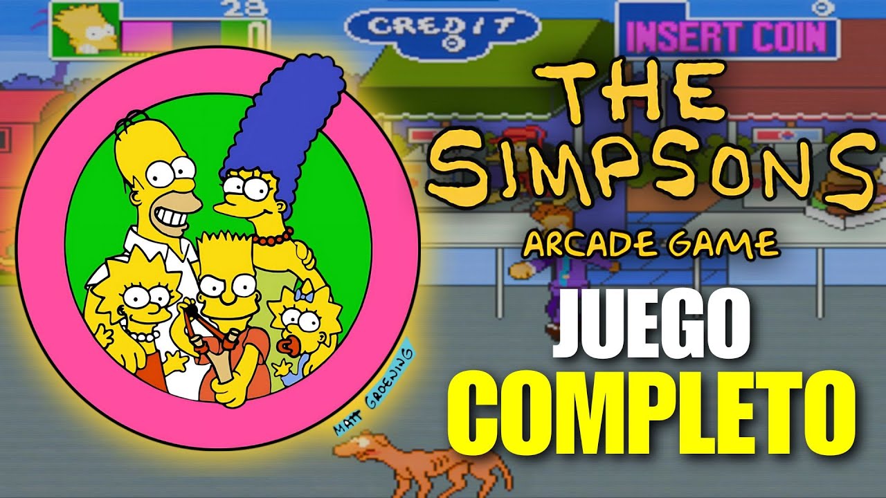El RESCATE de MAGGIE | THE SIMPSONS ARCADE GAME - YouTube