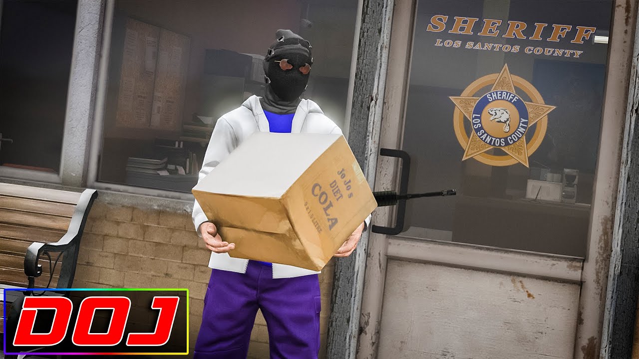 Police Station Robbery | GTA 5 Roleplay | DOJ #135 - YouTube