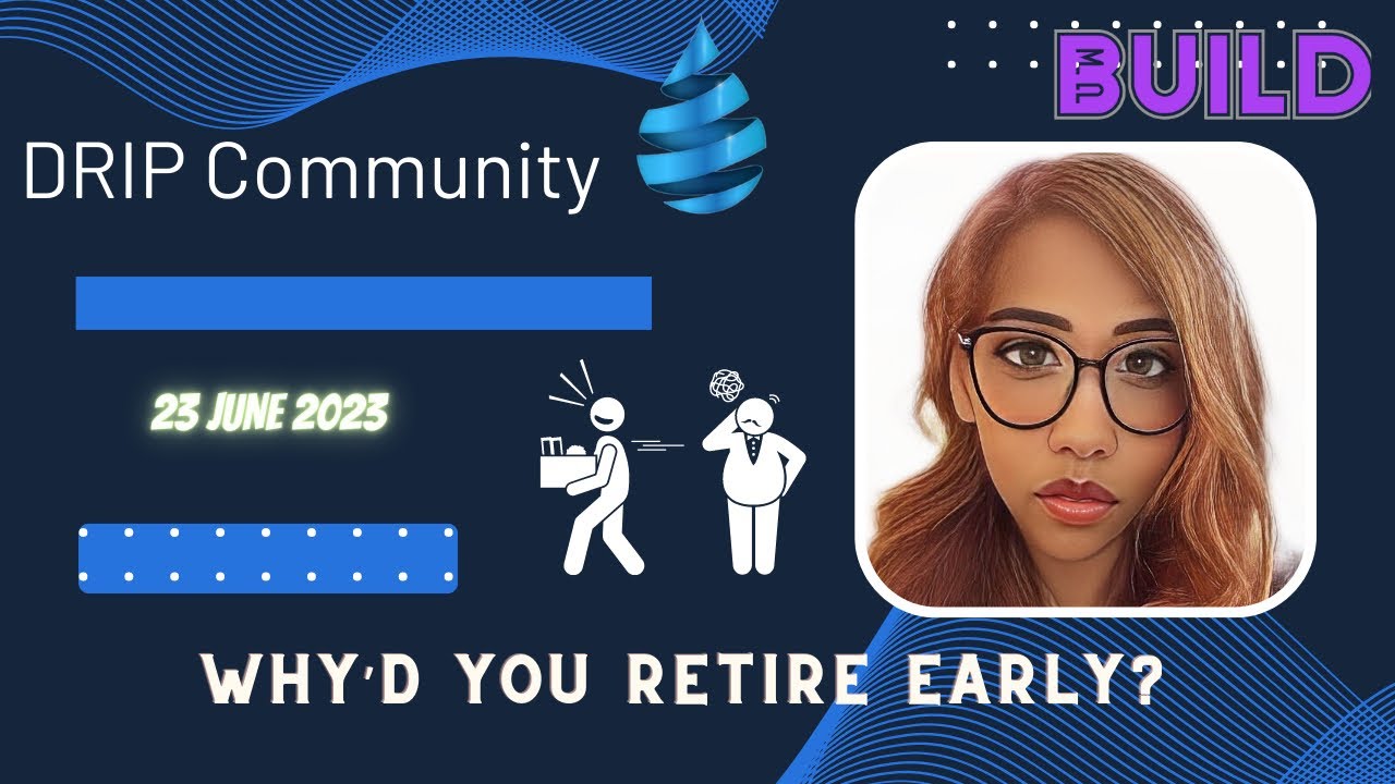 DRIP ECOSYSTEM FRIDAY: DRIP Community - Why Didn't I Just Keep My Job ...