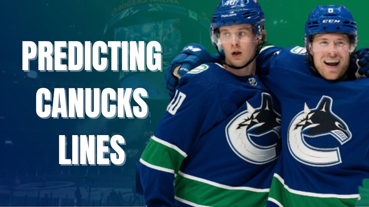 PREDICTING THE CANUCKS FORWARS LINES - Ask Me Anything Answers - YouTube