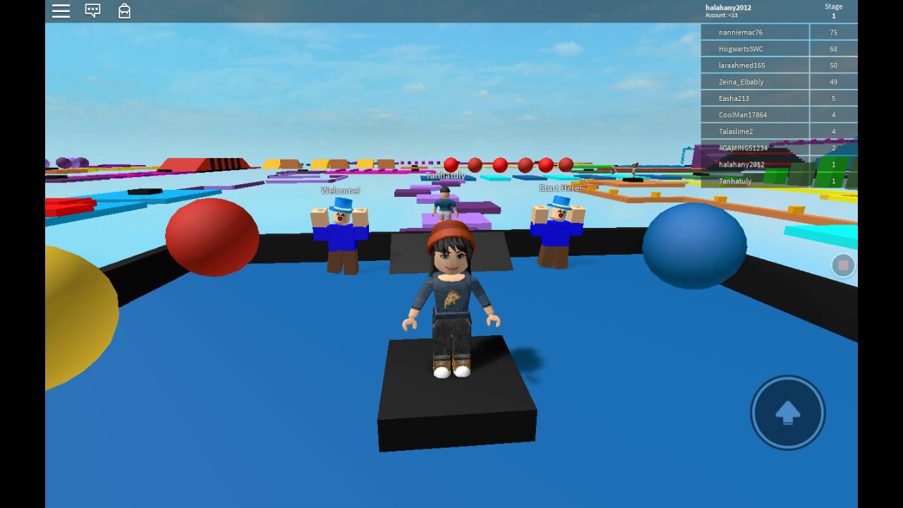 playing with me and my sister roblox part 1 اول فيديو ليا و لعبت مع ...