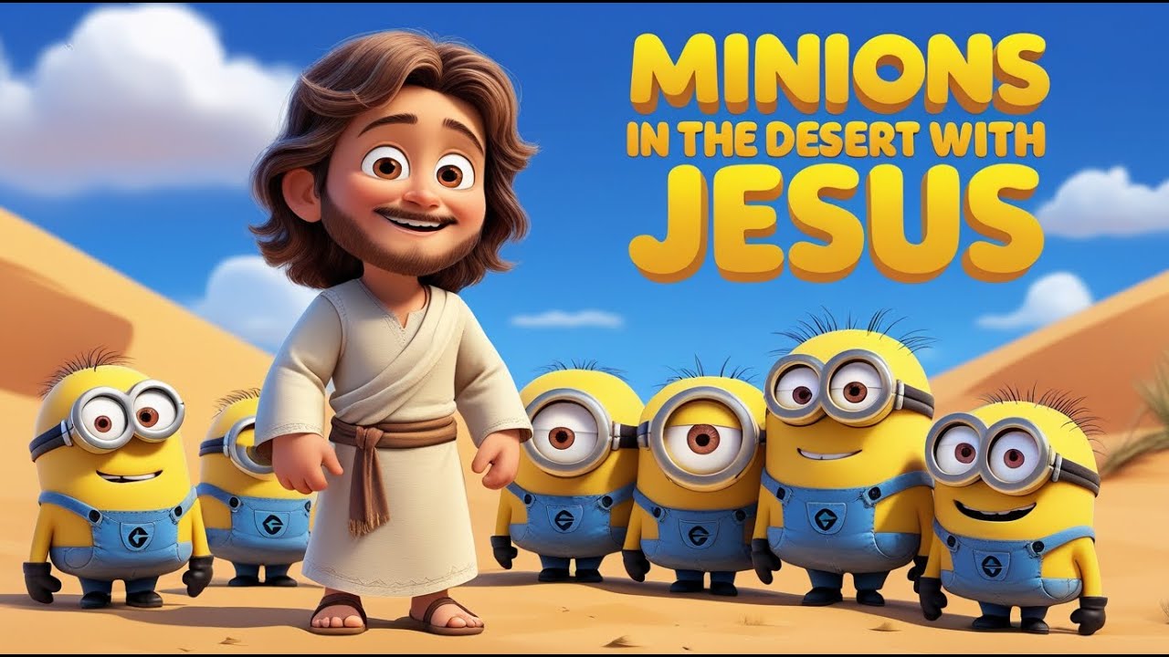 👉 Minions in the Desert with Jesus | Fun and Educational Kids Song ...