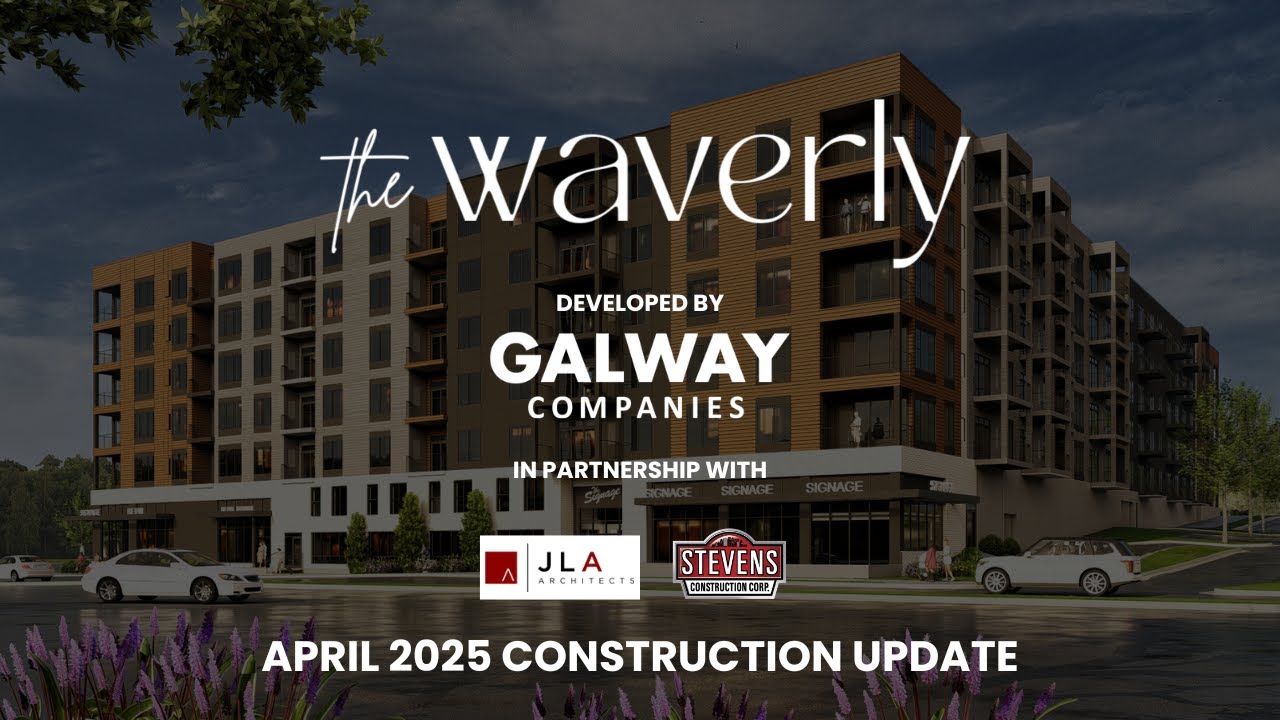 The Waverly: April Construction Update - YouTube