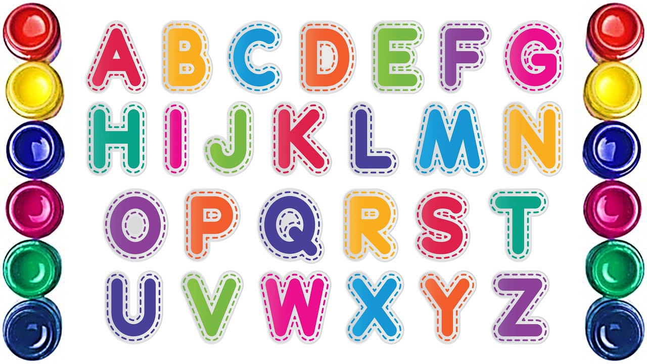 Let's trace & write uppercase ABCDE for preschool toddlers and kids| educational video, abcdefg ...