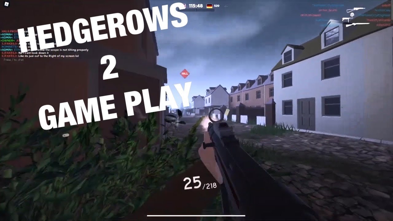 Hedgerows 2 GamePlay | Roblox - YouTube