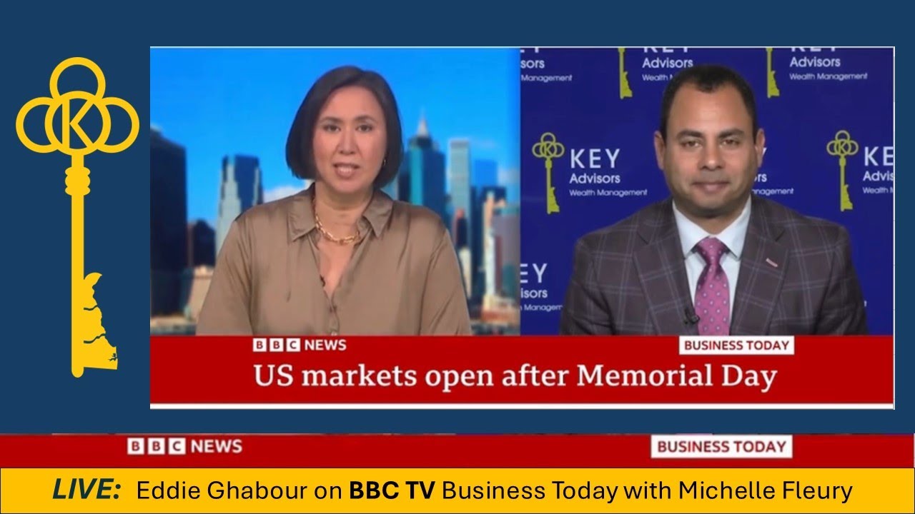 US Markets open after Memorial Day. Eddie Ghabour on BBC TV Business ...